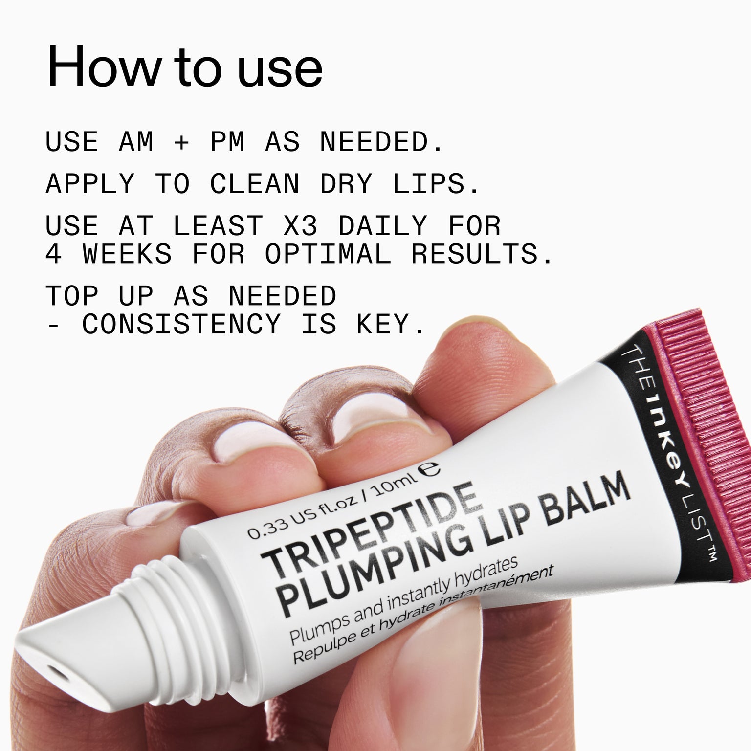 Volumizing Berry Lip Balm | Berry Lip Tint | The INKEY List USA